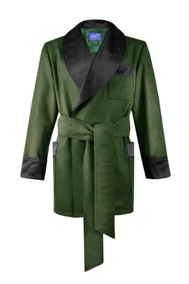 Men's Smoking Jackets Made In Germany By Baturina Homewear