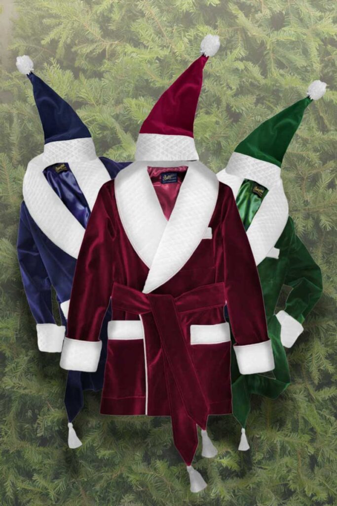 The Santa Claus Smoking Jacket And Hat – Stories Of Craftsmanship ...